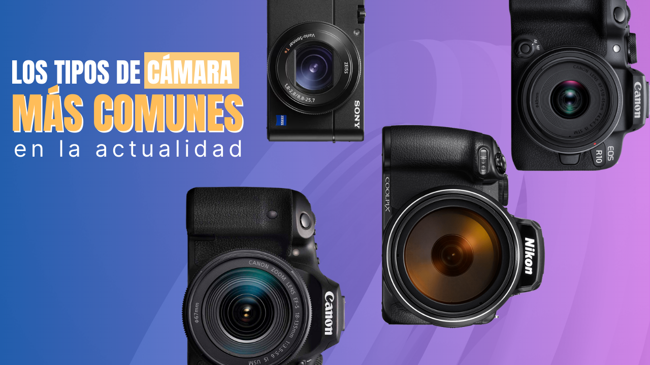 ¿Cuáles son los tipos de cámaras fotográficas digitales más comunes en ...